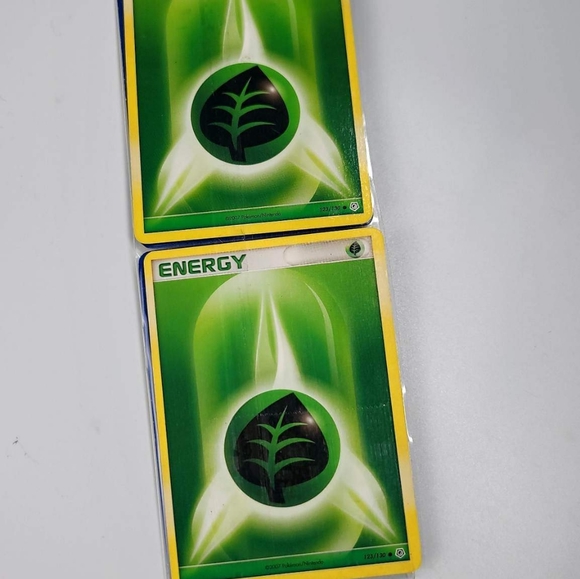 Accessories | Handmade Pokemon Card Wallet Grass Type Energy | Poshmark